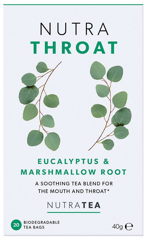 Buy NutraThroat Throat & Coughs Tea - Eucalyptus & Marshmallow Root Online | Faithful to Nature