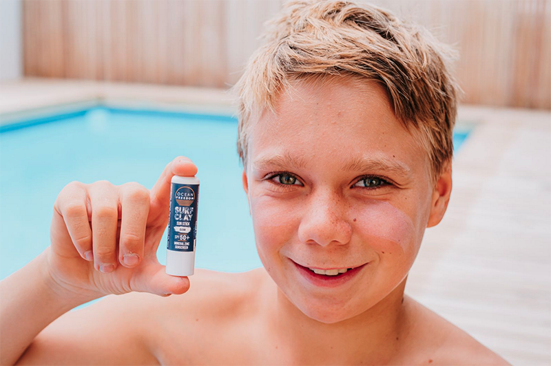 Buy Ocean Freedom Clear Surf Clay Mineral Sun Stick - 6g Online ...