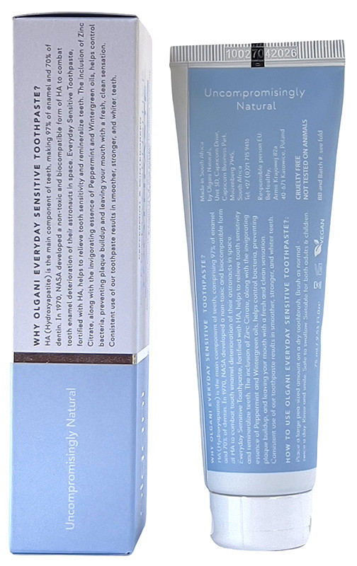 Buy Olgani Everyday Sensitive Toothpaste Online | Faithful to Nature