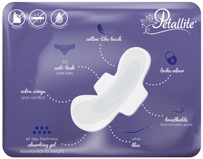 Buy Petallite Platinum Night Pads Online | Faithful to Nature