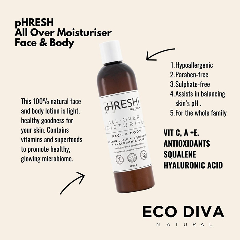 Buy pHRESH All Over Moisturiser Online | Faithful to Nature