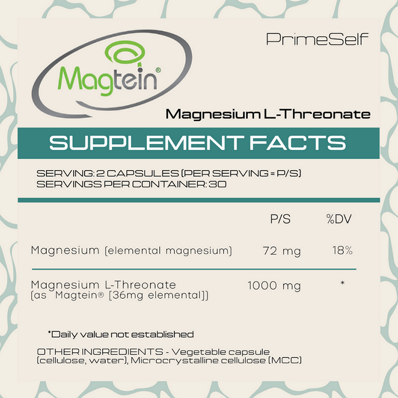 Buy PrimeSelf Magnesium L-Threonate Online | Faithful to Nature