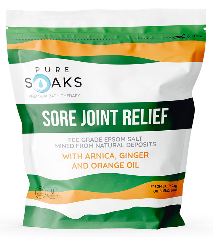 Buy Pure Soaks Bath Therapy Salts - Sore Joint Online | Faithful to Nature