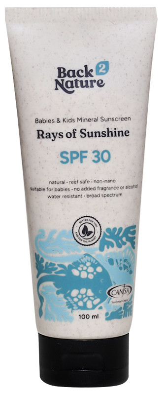 Buy Back 2 Nature Ray's of Sunshine Babies & Kids Sunscreen SPF 30 ...