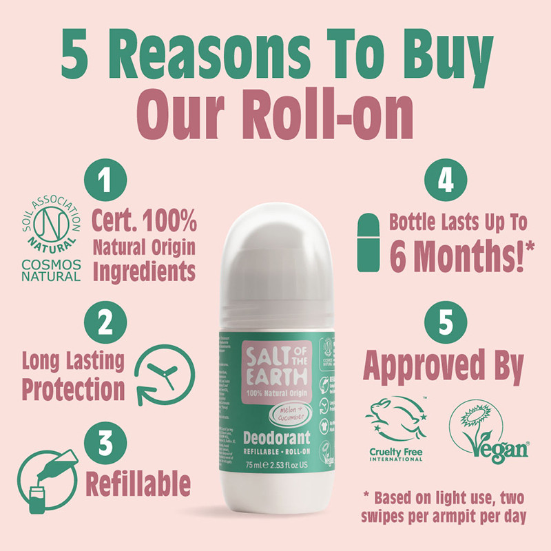 Buy Salt of the Earth Natural Deodorant Melon & Cucumber Online ...