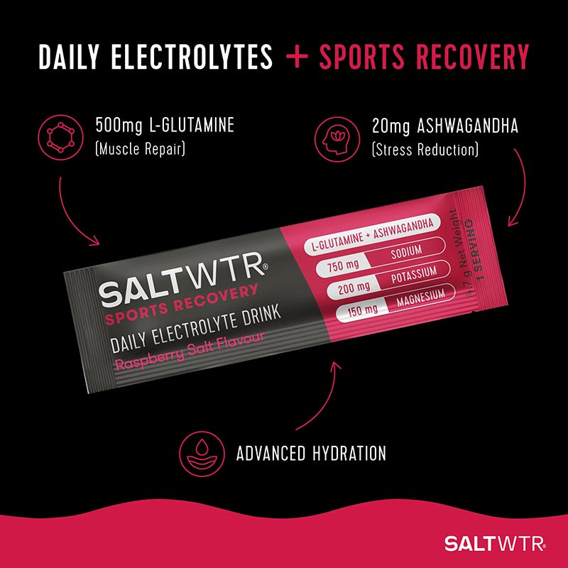 Buy SaltWTR Raspberry Salt - Sugar-free Electrolytes - Sports Recovery ...
