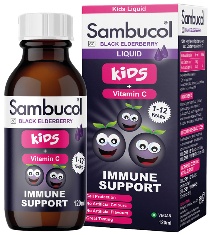 Buy Sambucol Kids - Black Elderberry Immune Support Online | Faithful ...