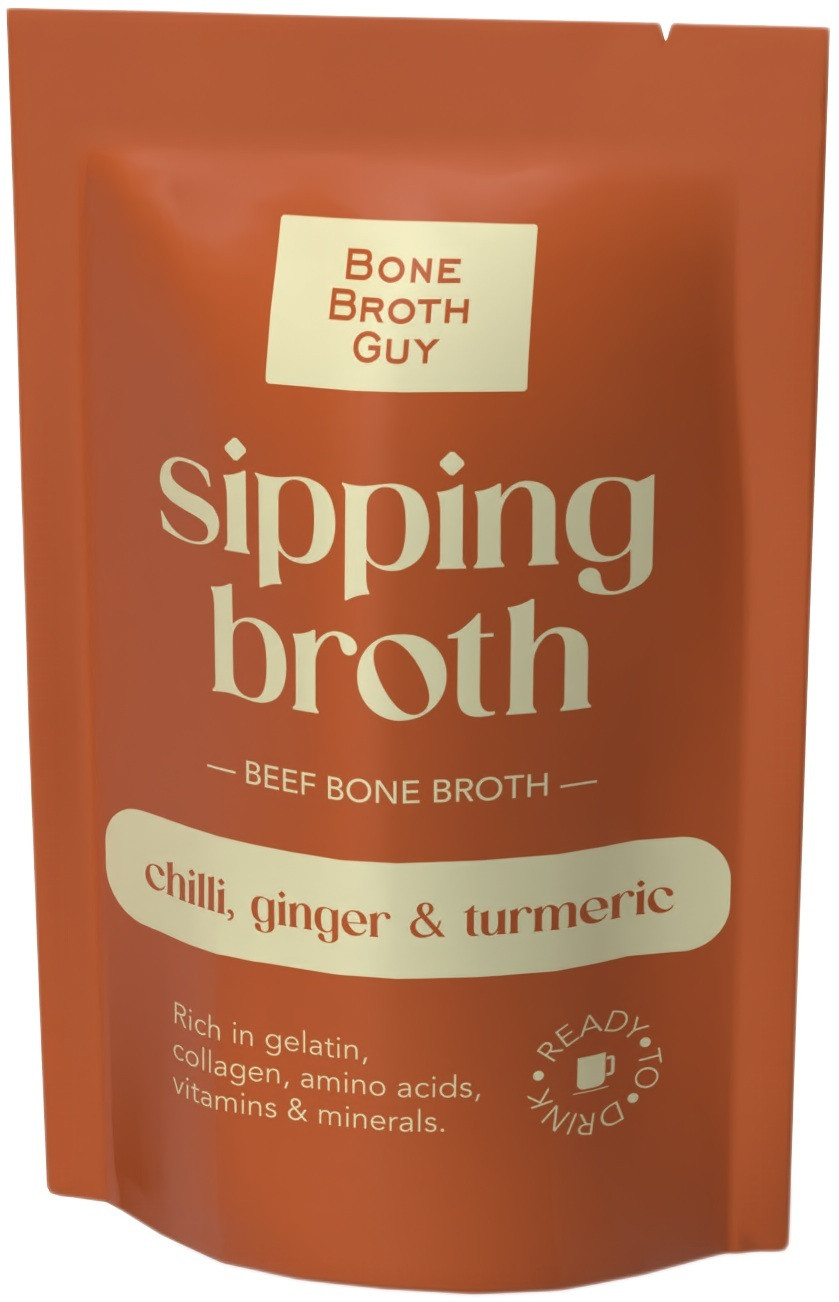 Buy Bone Broth Guy Sipping Broth Beef Bone Broth - Chilli, Ginger ...
