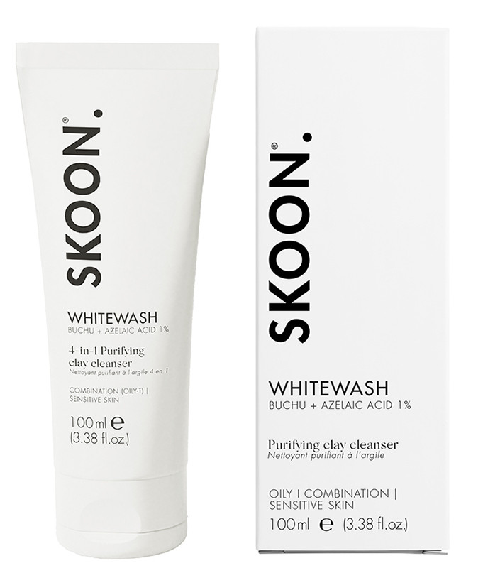 Buy SKOON. Whitewash Purifying Clay Cleanser Airless Tube Online ...