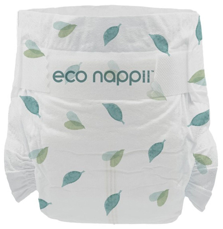 Buy Eco Nappii Bamboo Nappies 2 (3-6Kg) / Single Sprout Online ...
