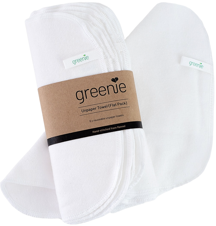 Buy Greenie Unpaper Towel - White Online | Faithful to Nature