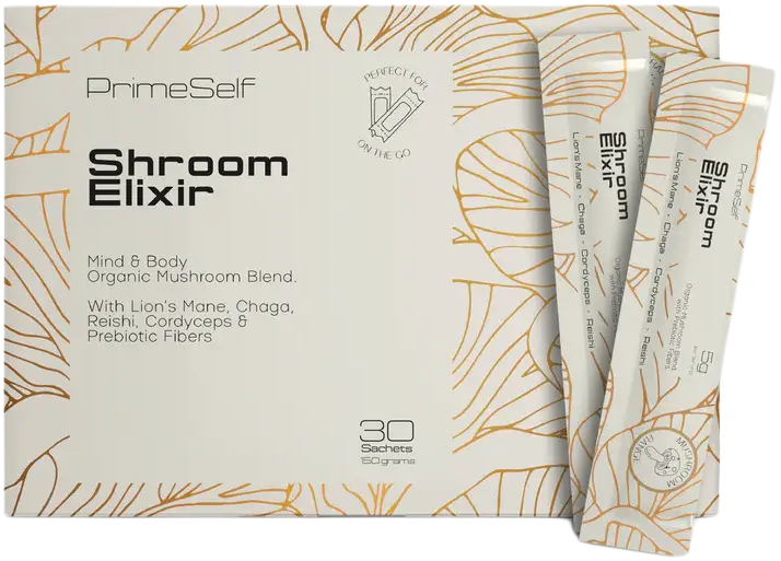 Buy PrimeSelf Shroom Elixir Sachets 30s Online | Faithful to Nature