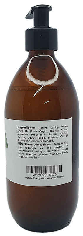 Buy Soap n Things Pure Liquid Castile Soap Lavender & Rose Geranium ...