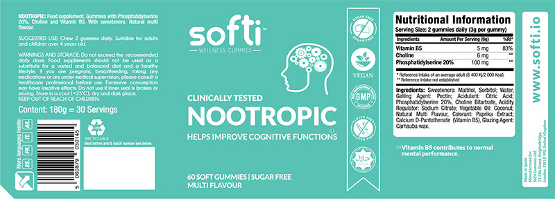 Buy Softi Nootropic Gummies Online | Faithful to Nature