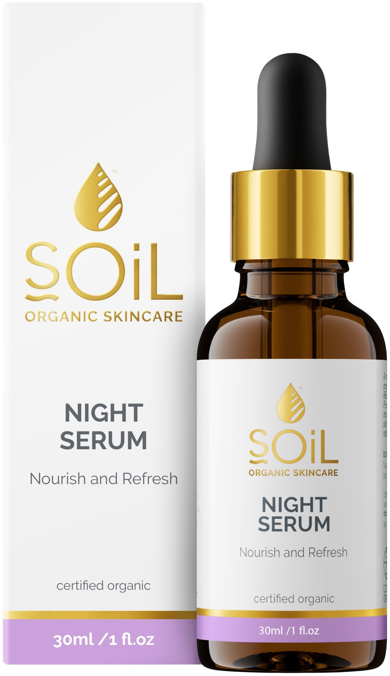 Buy Soil Night Serum (Nourish & Rejuvenate) Online | Faithful to Nature