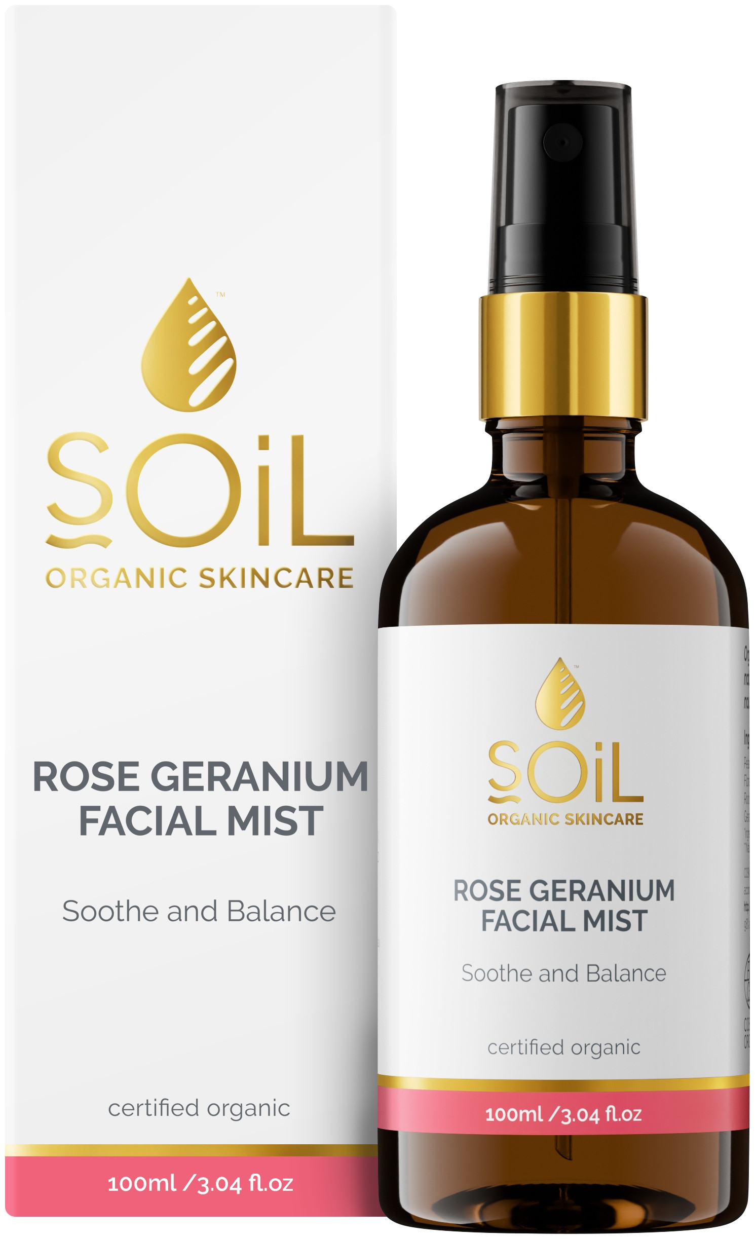 Buy SOil Rose Geranium Aroma Facial Mist Online | Faithful to Nature