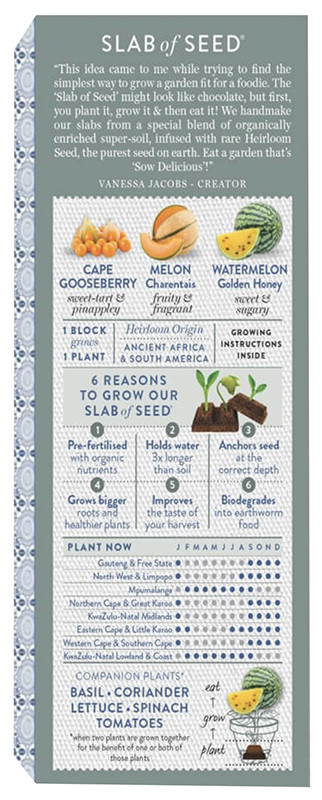 Buy Sow Delicious Slab of Seed - Melons & Berries Online | Faithful to ...