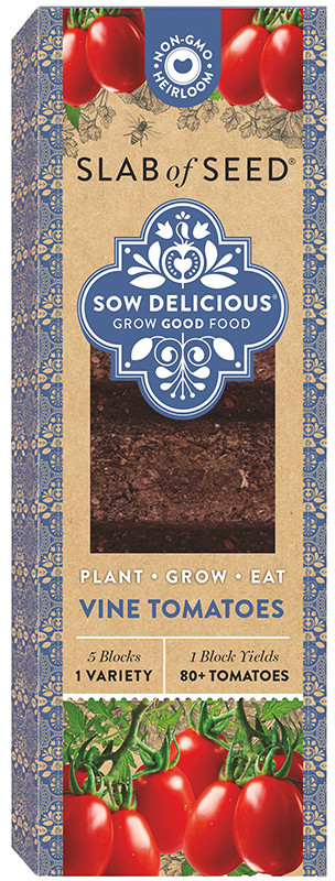 Buy Sow Delicious Slab of Seed - Vine Tomatoes Online | Faithful to Nature