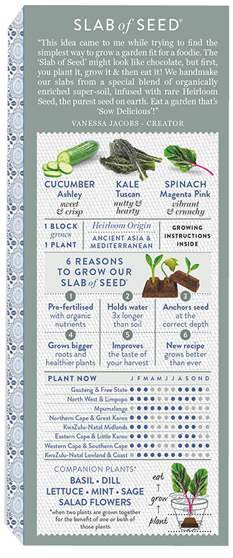 Buy Sow Delicious Slab of Seed - Fresh Smoothy Greens Online | Faithful ...