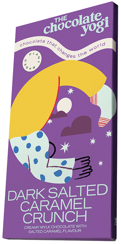 Buy The Chocolate Yogi Dark Salted Caramel Chocolate Online | Faithful ...