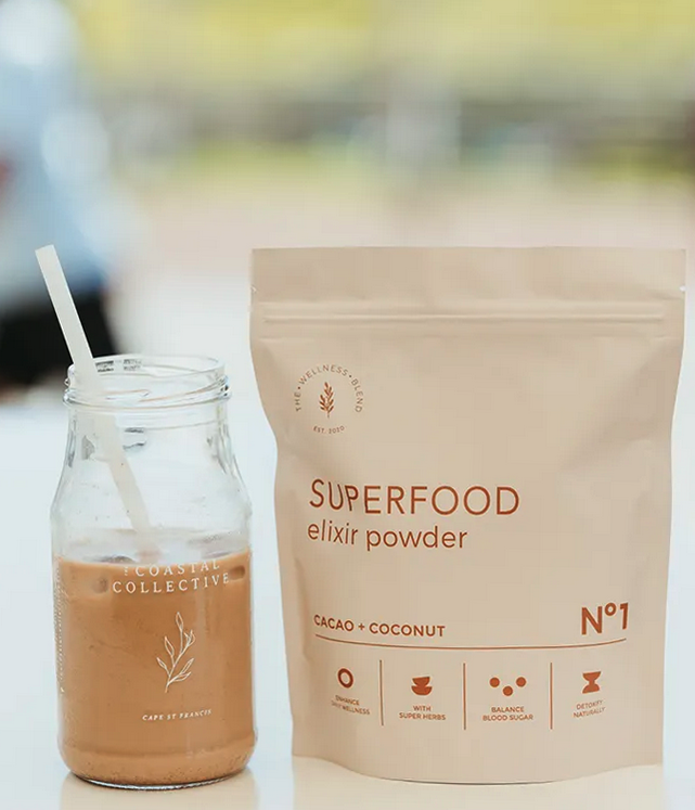 Buy The Wellness Blend Superfood Elixir Powder NO1 - Cacao + Coconut ...