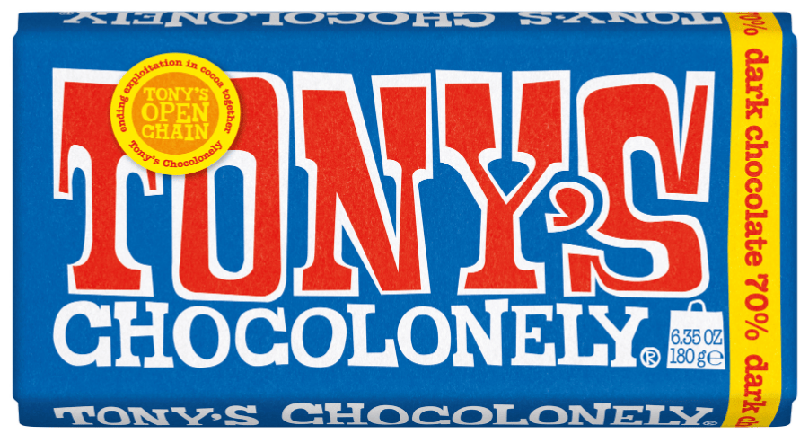 Buy Tony’s Chocolonely 70% Dark Chocolate 180g Online | Faithful to Nature