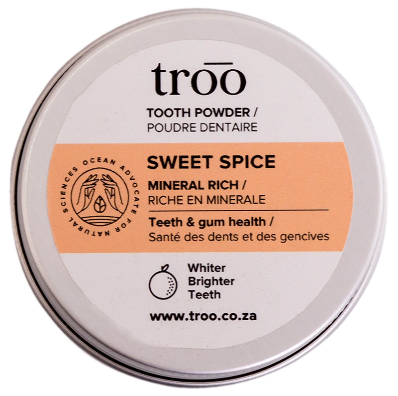 Buy Troo Tooth Powder Sweet Spice Online | Faithful to Nature