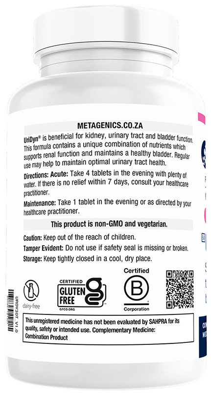 Buy Metagenics Uridyn - Support for Urinary Tract Infections Online ...