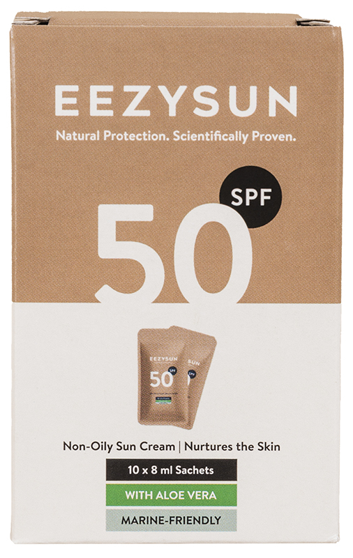 Buy Eezysun SPF50+ Mineral Sunscreen Snap Sachets Online | Faithful to ...