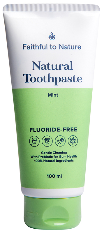 Buy Faithful to Nature Mint Toothpaste Fluoride Free Online | Faithful ...