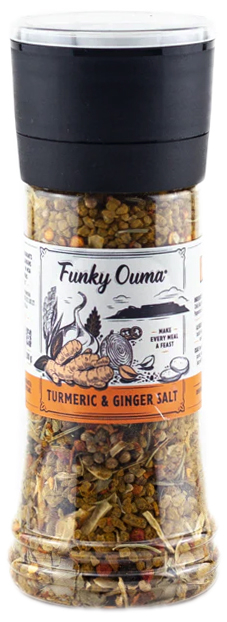 Buy Funky Ouma Turmeric & Ginger Salt Online | Faithful to Nature