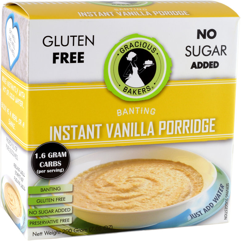Buy Gracious Bakers Instant Vanilla Porridge Online | Faithful to Nature