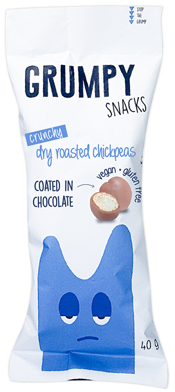 Buy Grumpy Snacks Dry Roasted Chickpeas - Chocolate Online | Faithful ...
