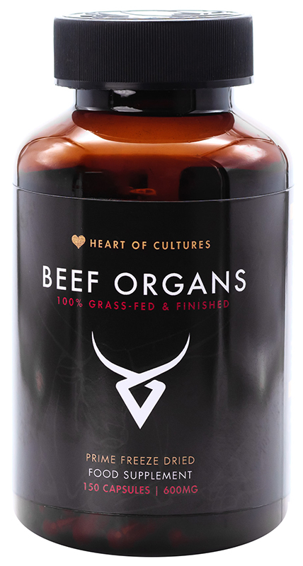 Buy Heart of Cultures Freeze Dried Beef Organs (heart, kidney, liver ...