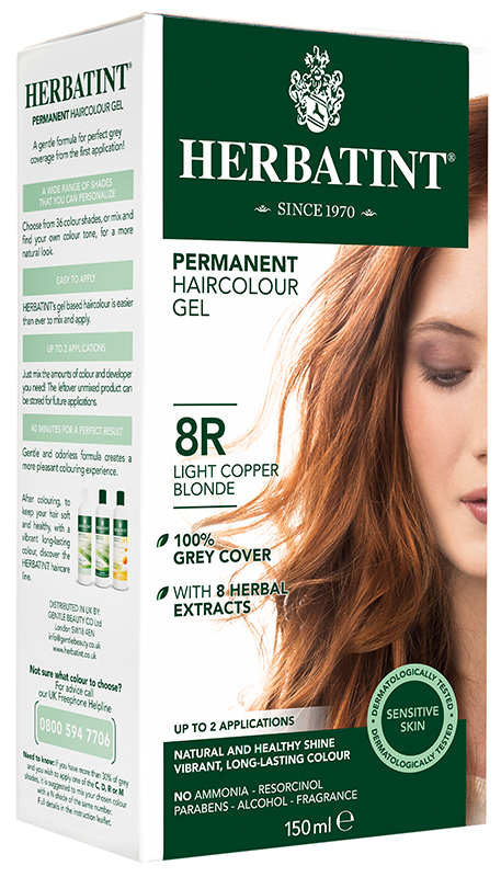 Buy Herbatint Hair Colours - 8R Light Copper Blonde Online | Faithful ...