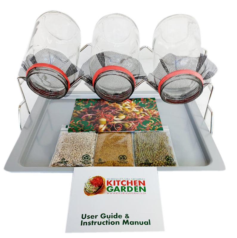 Buy Kitchen Garden 3L Sprouting Kit Online | Faithful to Nature