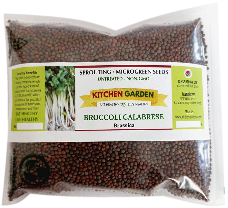 Buy Kitchen Garden Broccoli Seeds for Sprouting Online | Faithful to Nature