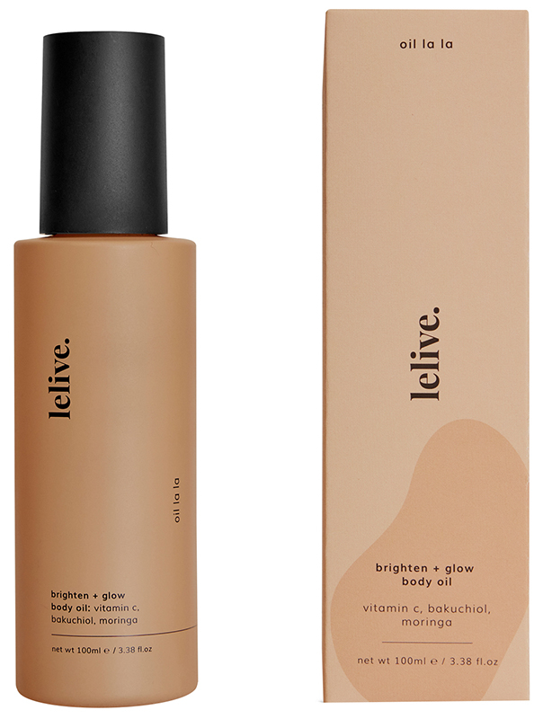 Buy Lelive Oil La La | Brighten + Glow Body Oil Online | Faithful to Nature