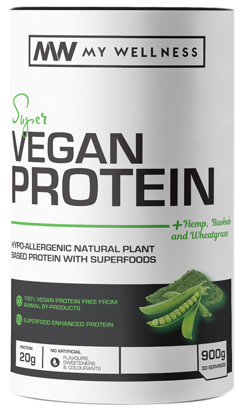 Buy My Wellness Vegan Protein - Chocolate - 900g Online | Faithful to ...