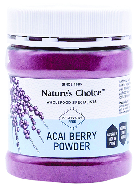 Buy Natures Choice Acai Berry Powder Online | Faithful to Nature