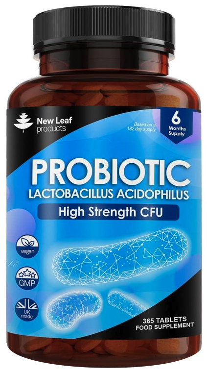 Buy New Leaf High Strength CFU Probiotic 6 Month Supply Online ...