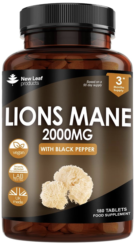 Buy New Leaf Lions Mane Tablets Online | Faithful to Nature