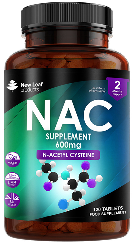 Buy New Leaf NAC (N-Acetyl L-Cysteine) Online | Faithful to Nature