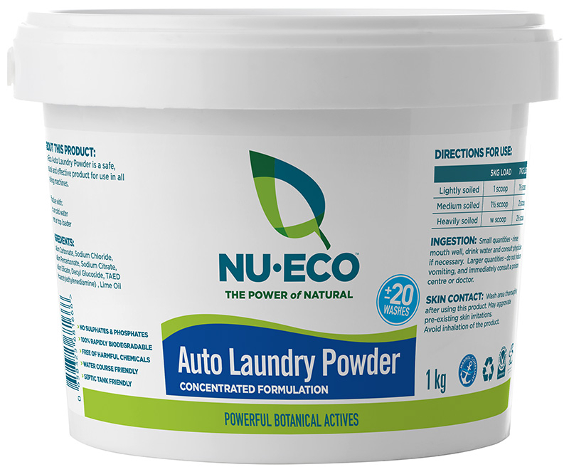 Buy Nu-Eco Auto Laundry Powder Online | Faithful to Nature