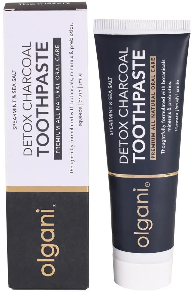 Buy Olgani Detox Charcoal Toothpaste Online | Faithful to Nature