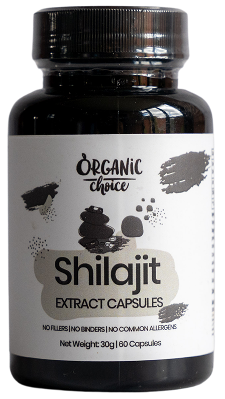 Buy Organic Choice Shilajit Extract Capsules Online | Faithful to Nature
