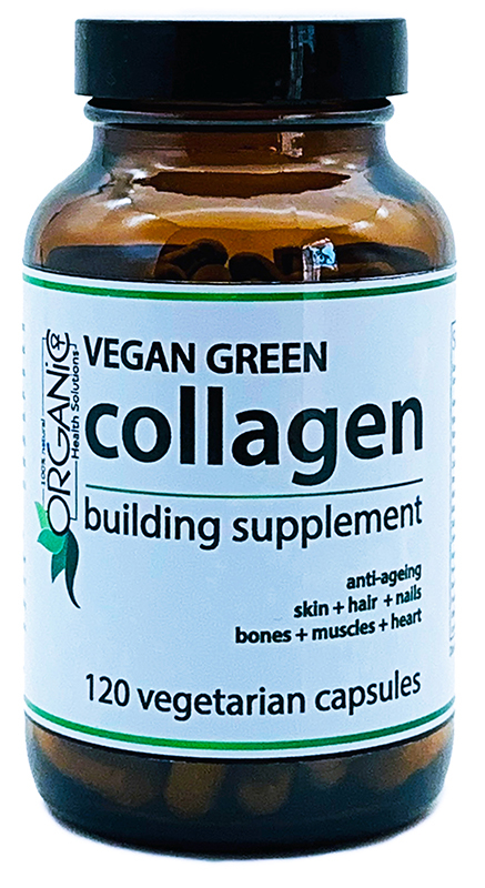 Buy Organic Health Solutions Vegan Green Collagen Building Supplement ...