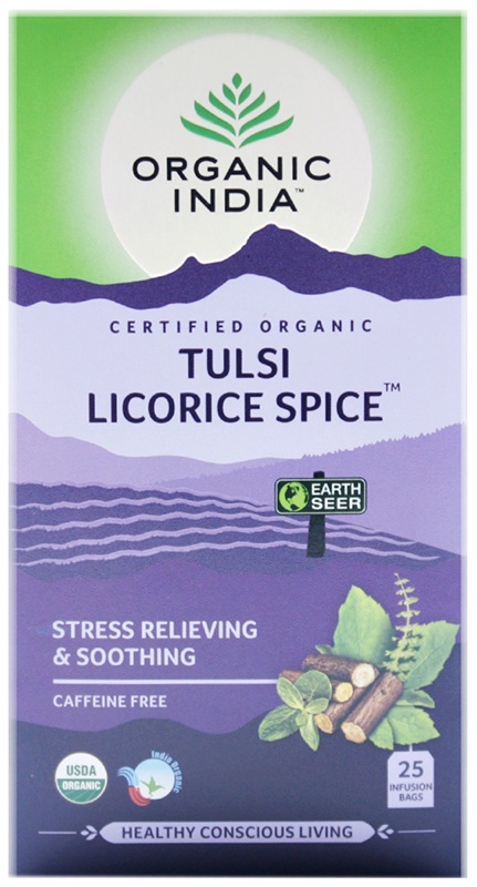 Buy Organic India Tulsi Licorice Spice Tea Online | Faithful to Nature