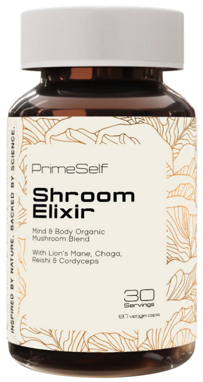 Buy PrimeSelf Shroom Elixir 4-in-1 Online | Faithful to Nature