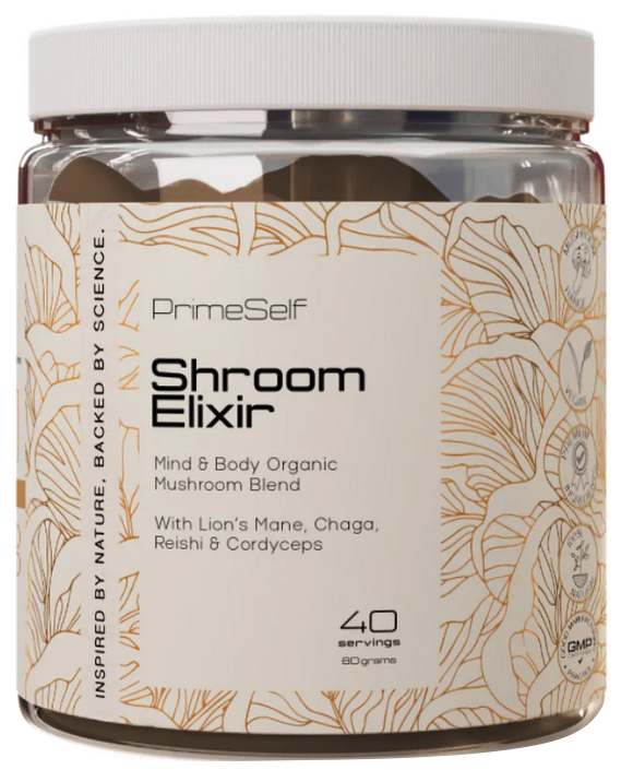 Buy PrimeSelf Shroom Elixir Powder Online | Faithful to Nature